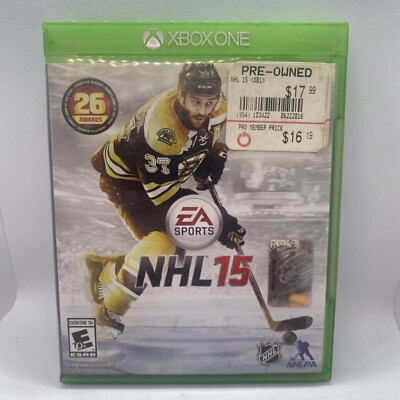 NHL 15 Microsoft Xbox One Hockey Video Game 14633367591| eBay