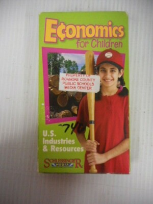 Economics For Children U.S Industries & Resources VHS Schlessinger ...
