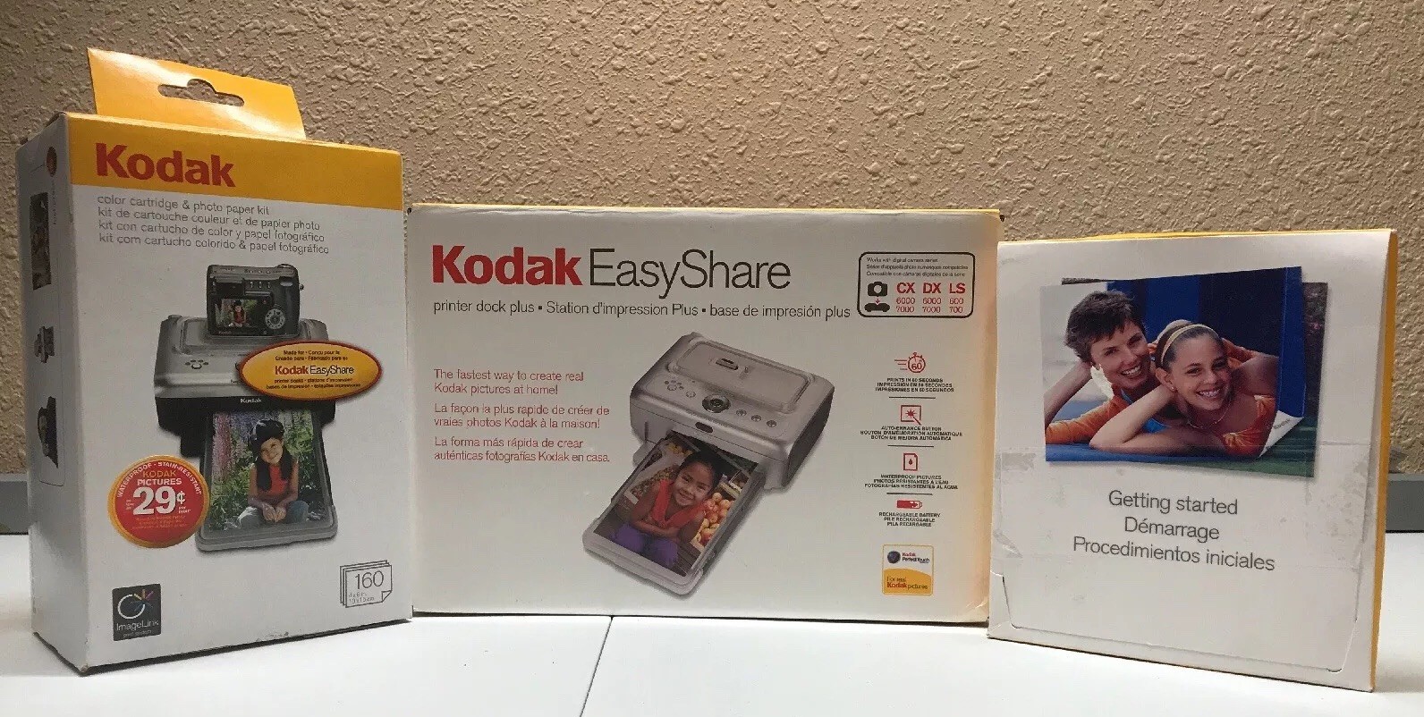 Kodak EasyShare Printer Dock Plus CX6000 7000 DX LS600 LS700 w/Kodak ...