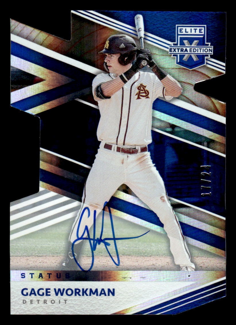 2020 Panini Elite Extra Edition - Status Die-Cut Signatures #46 Gage ...