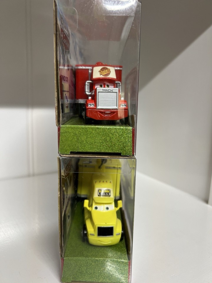 DISNEY PIXAR CARS LEAK LESS HAULER MACK HAULER RACE O RAMA | eBay