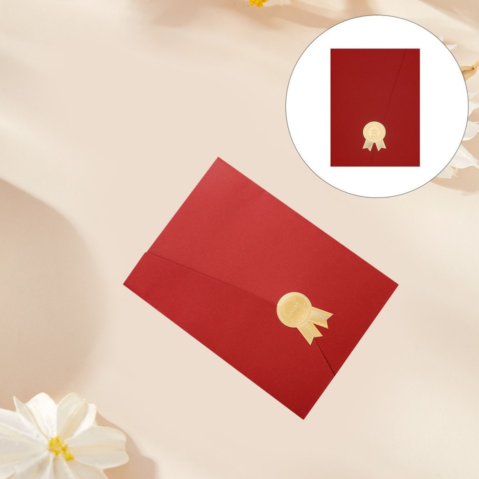 Certificate Protector Cover Award Paper Envelope Presentation Holder ...