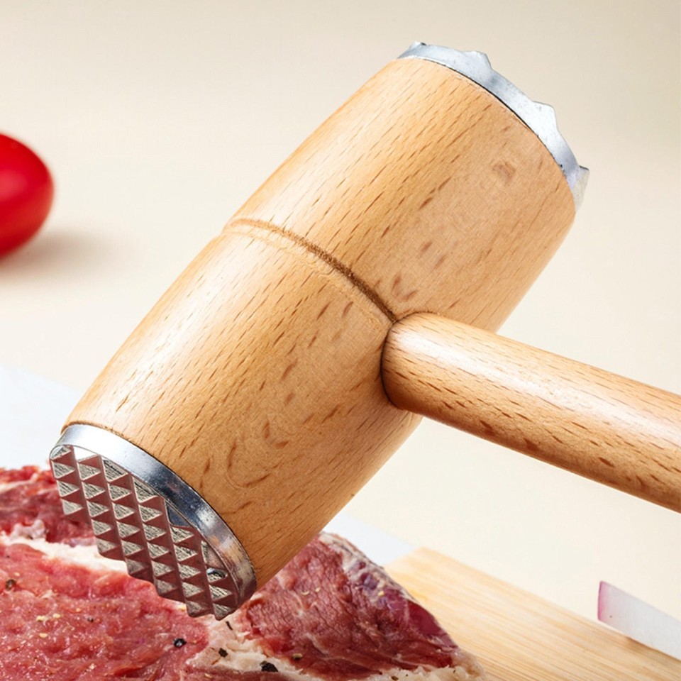 Food Hammer Meat Tenderizer Mallet Double Sides Design Chicken Hammer ...