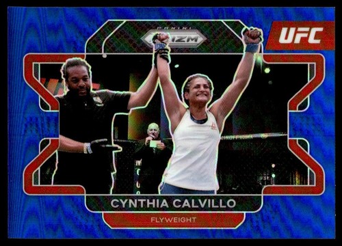 2022 Panini Prizm UFC Blue Cynthia Calvillo /199 #59 | eBay