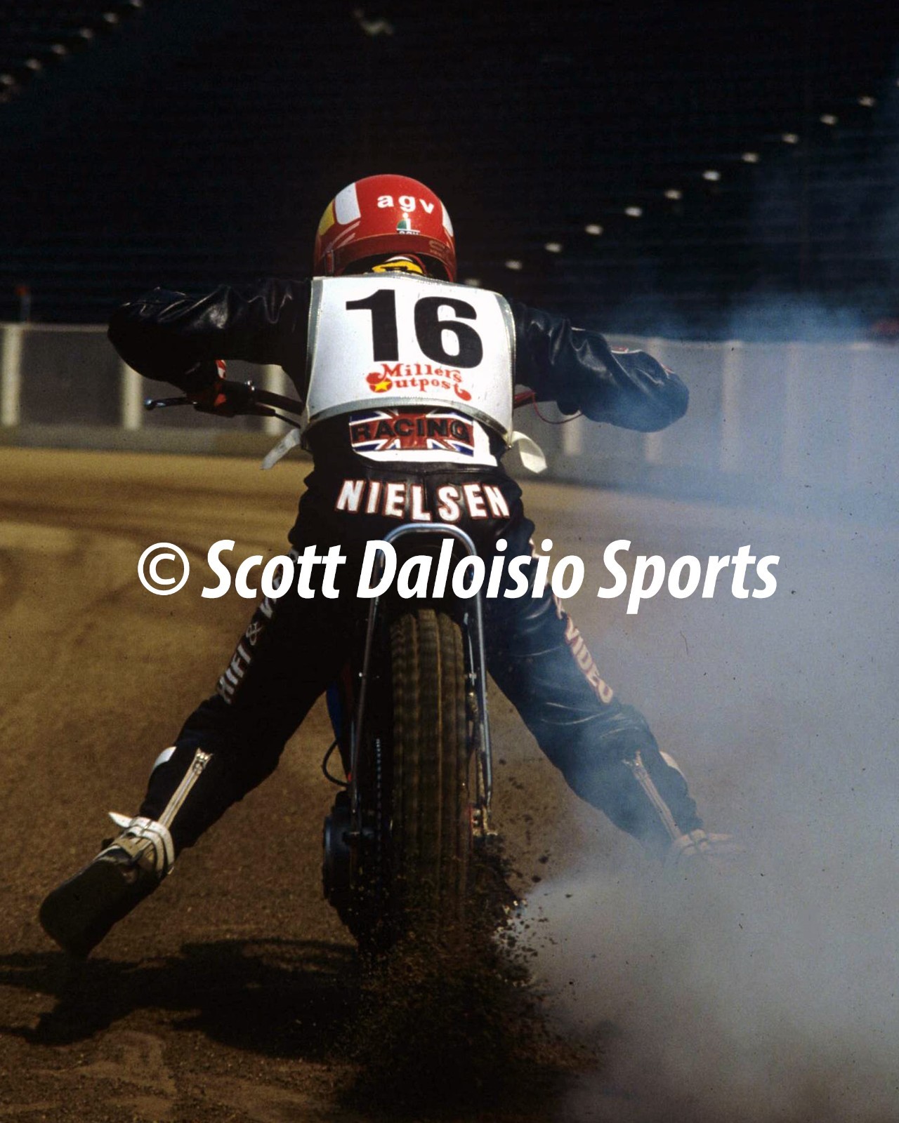HANS NIELSEN 1982 WORLD SPEEDWAY MOTORCYCLE CHAMPIONSHIP 8 X 10 PHOTO ...