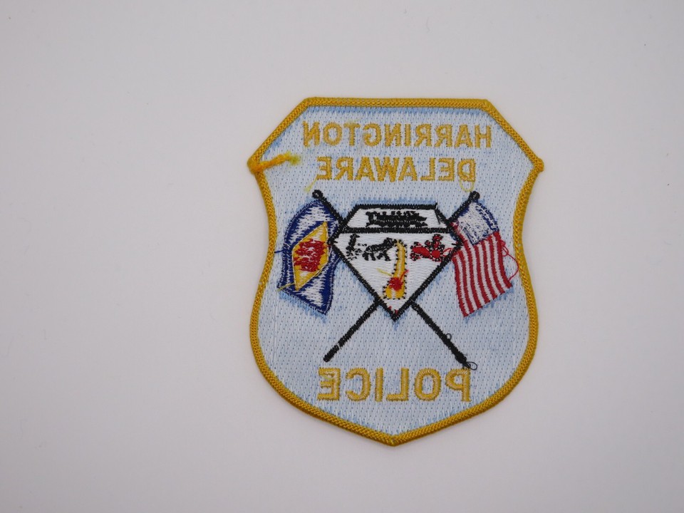 Harrington Delaware Police Patch | eBay