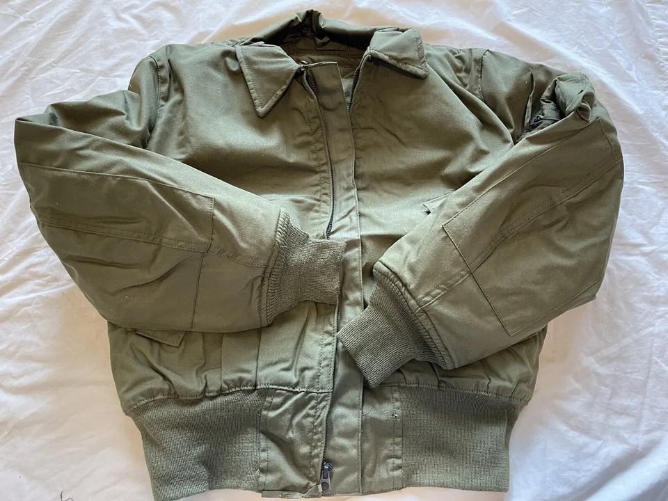 GENUINE US GI CVC TANKER JACKET COLD WEATHER HIGH TEMP RESISTANT SM.Reg ...