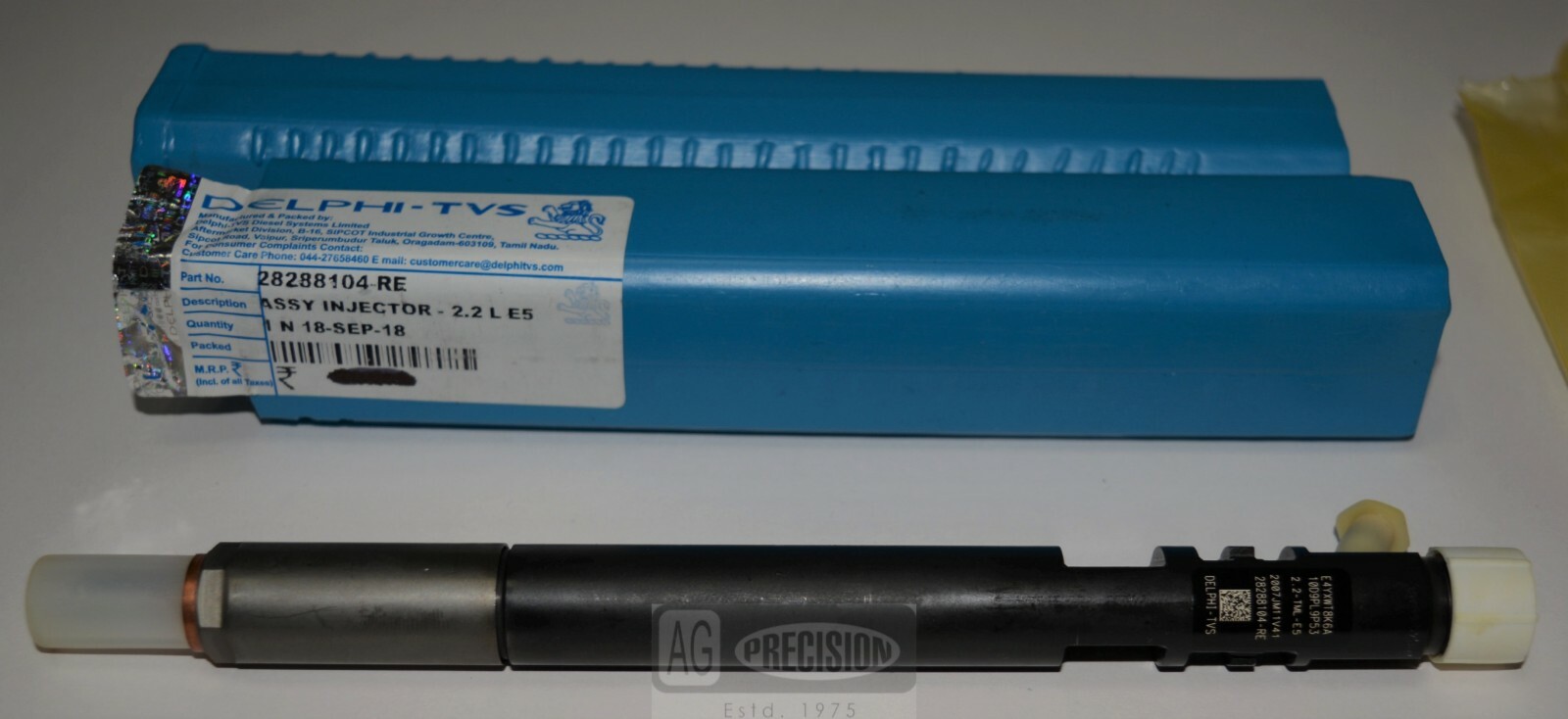 Genuine Delphi 28288104 CR Injector for Tata 2.2, Euro 5, Xenon, Aria ...