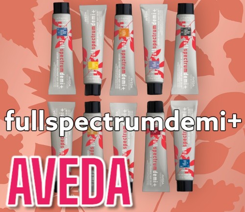 AVEDA FULL SPECTRUM DEMI+ CUSTOM DEPOSIT TREATMENT HAIRCOLOR - NEW 2 ...