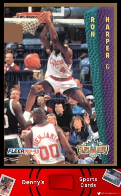 1992 Fleer #272 Ron Harper Los Angeles Clippers Basketball Card | eBay