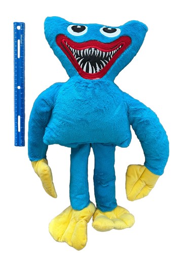 20” Blue Huggy Wuggy Poppy Playtime Plush Toy | eBay