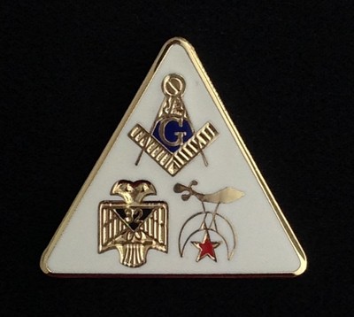 Masonic / Scottish Rite/ Shrine Lapel Pin (MSR-1) | eBay