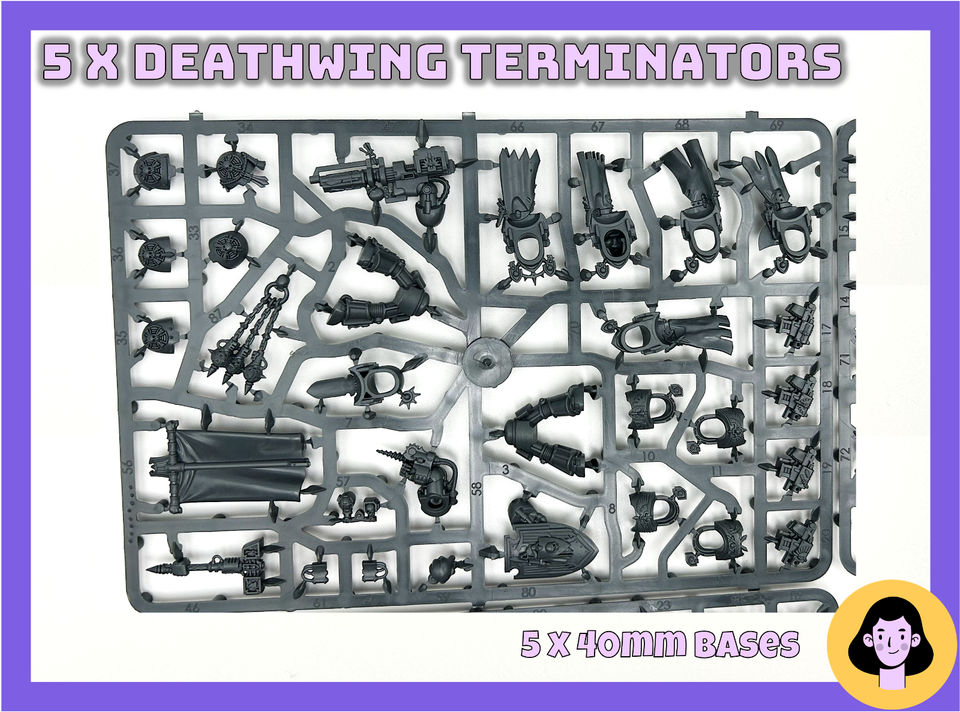 Deathwing Terminators Squad - Dark Angels - OOP - Best Price - Free P&P ...
