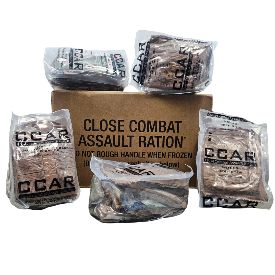 CLOSE COMBAT ASSAULT RATION [CCAR] - 2028 INSPECTION - NEW CASE OF 10 ...