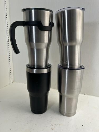 RTIC 30 oz Double Wall Insulated Tumbler Stainless Steel Silver | eBay