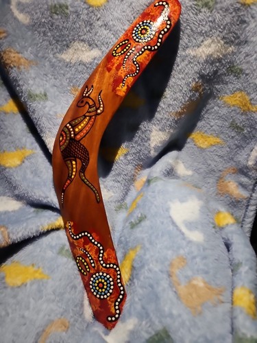 Boomerang Original Wood Hand Made In Australia Long Aboriginal ...