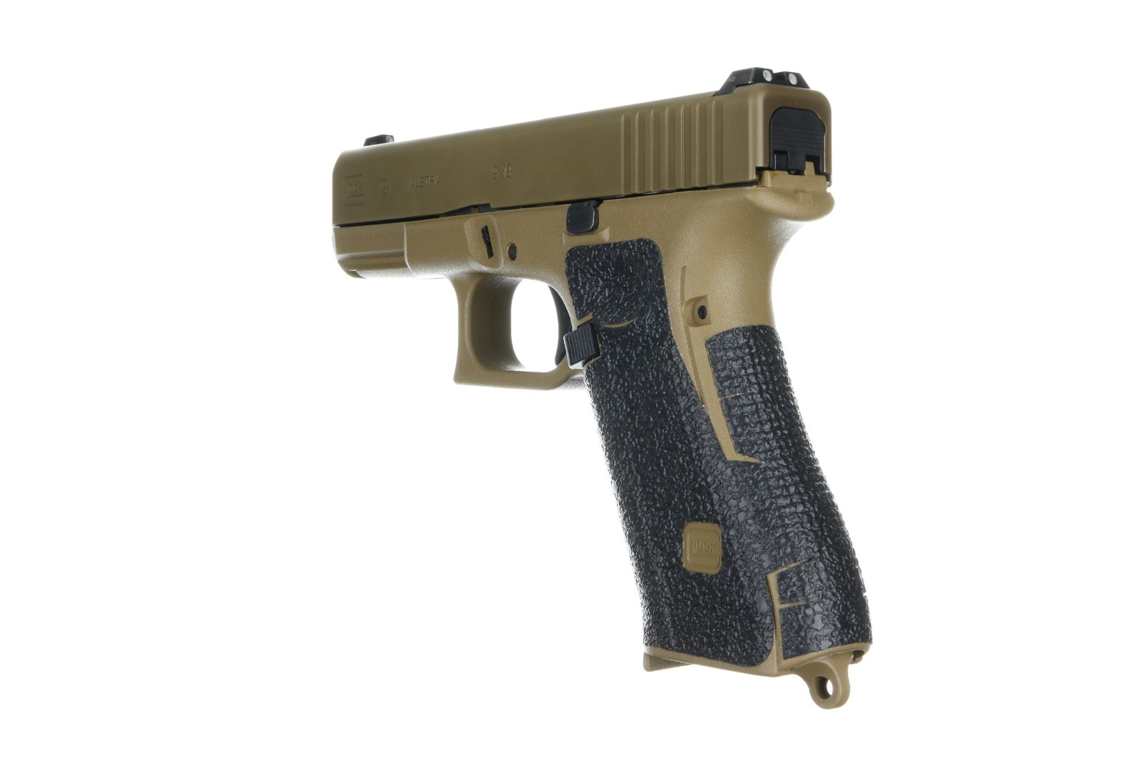 Talon Grips for Gen 5 Glock 19X with Medium Backstrap Rubber Texture ...