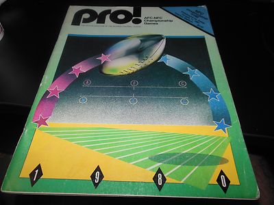 1981 PRO FOOTBALL NFL MAGAZINE NFC CHAMPIONSHIP DALLAS COWBOYS ...