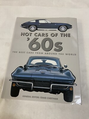 Hot Cars of the 60's Sixties Hardcover Book Craig Cheetham 2004 Around ...