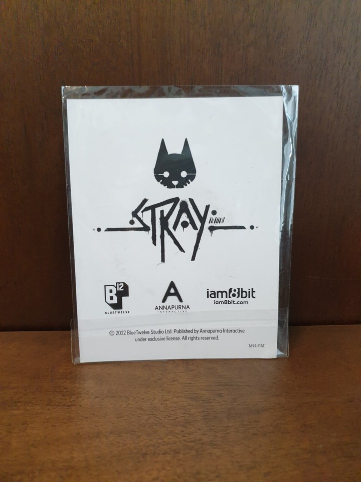 New! Stray Iam8bit Collectors Edition Collectible Patch | eBay