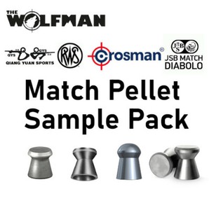 Match Pellet Sample Pack 8 Types .177 Air Rifle Sample Pack Air Gun ...