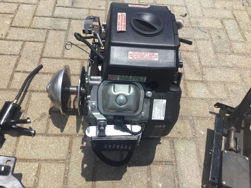 EZGO TXT 22HP GAS ENGINE KIT INC REAR AXLE CLUTCH MOUNT CARB STARTER ...