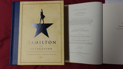 Hamilton The Revolution Book Lin Manuel Miranda Broadway First Print ...
