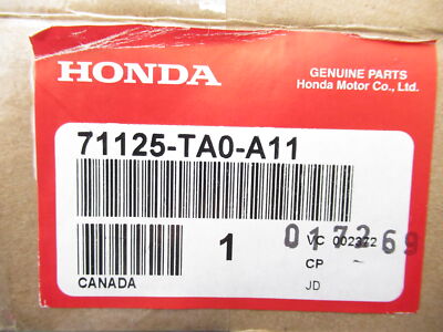 Genuine OEM Honda 71125-TA0-A11 Front Grill Molding Upper Trim 2011 ...