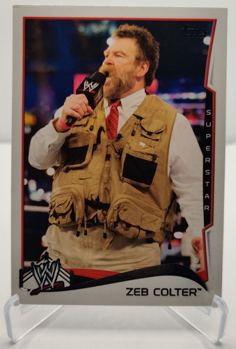 2014 Topps WWE #53 Zeb Colter wrestling card | eBay