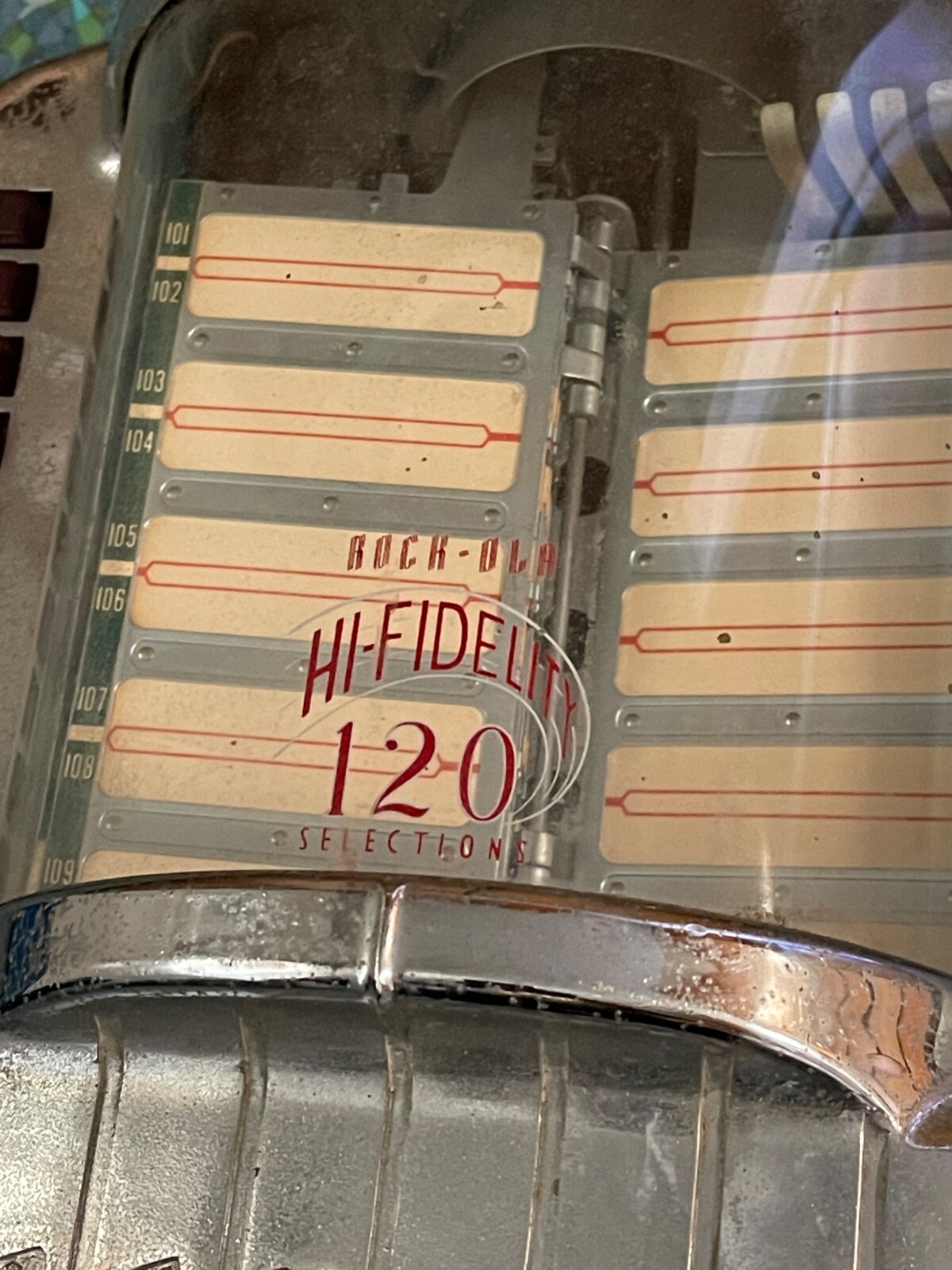 Vintage 1950's Rock-Ola Jukebox Coin-Op Wallbox | eBay