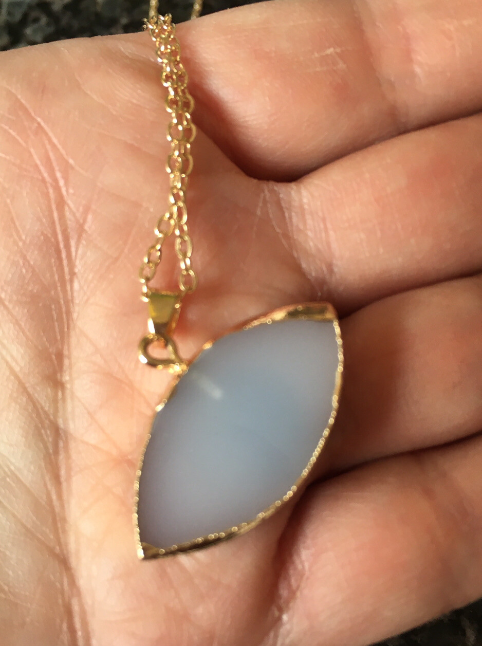 NEW WHITE DRUZY GOLD EVIL EYE TURKISH PROTECTION ADJUSTABLE NECKLACE ...