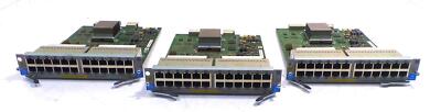 LOT OF 3 HP J8702A SWITCH PROCURVE 24P GIG-T ZL BOARD - Free shipping ...