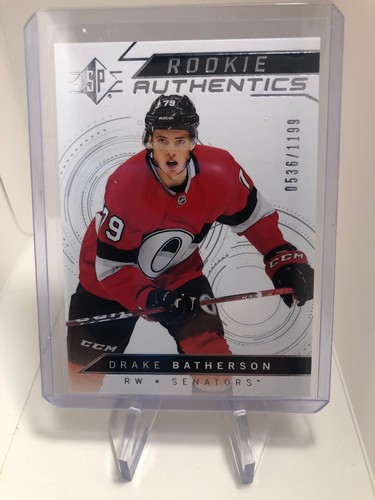 2018-19 SP - Rookie Authentics Retail #128 Drake Batherson /1199 (RC ...
