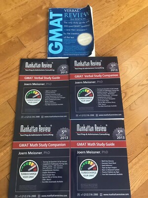 Manhattan Review GMAT PREP PACKAGE. Study guides & companions math and ...