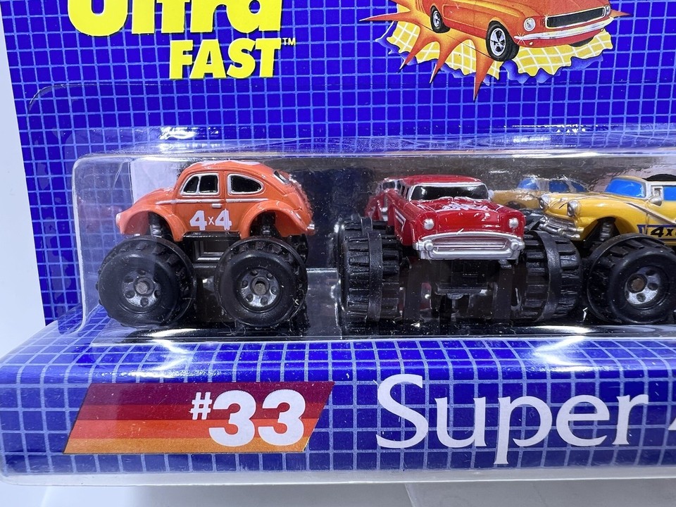 Micro Machines #33 Super 4x4 Collection NIB NOS MOC Sealed 1988 VW Bug Nomad | eBay