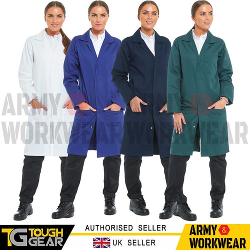 Ladies Lab Coat Laboratory Warehouse Overall Doctors Students Lab Work ...
