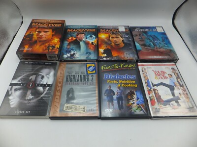 Lot Of 32 Paramount / Universal Region 1 Dvds Macgyver Action Series ...