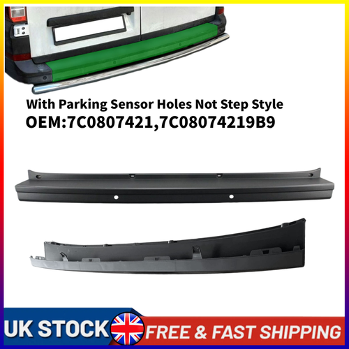 Fits Vw Crafter 2017-on Rear Bumper Centre Piece With PDC Sensor Holes ...