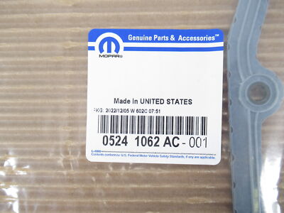 Genuine OEM Mopar Chrysler Dodge Jeep Engine Oil Pan Gasket 5241062AC ...