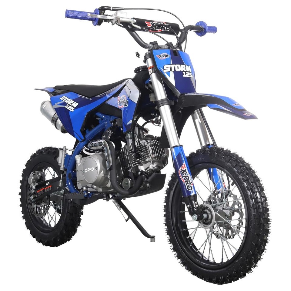 X-PRO Storm 125cc Dirt Bike Pit Bike Gas Auto 4 Stroke Zongshen Engine ...