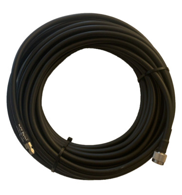 MPD-400PVC Superflex Black RF Coaxial Cable with N Male RP and SMA Male ...