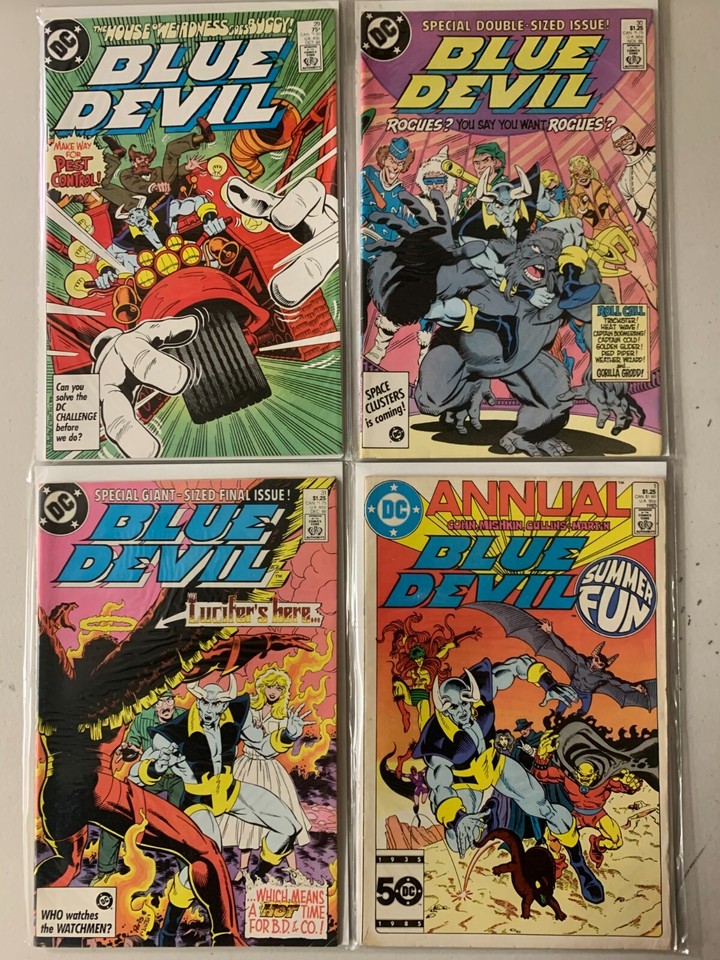 Blue Devil comics lot #1-30 last issue + annual 30 diff 8.0 (1984-86 ...