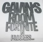 Fortnite Personalized Custom Name Sign Any Name Bedroom Door Wall 3D ...