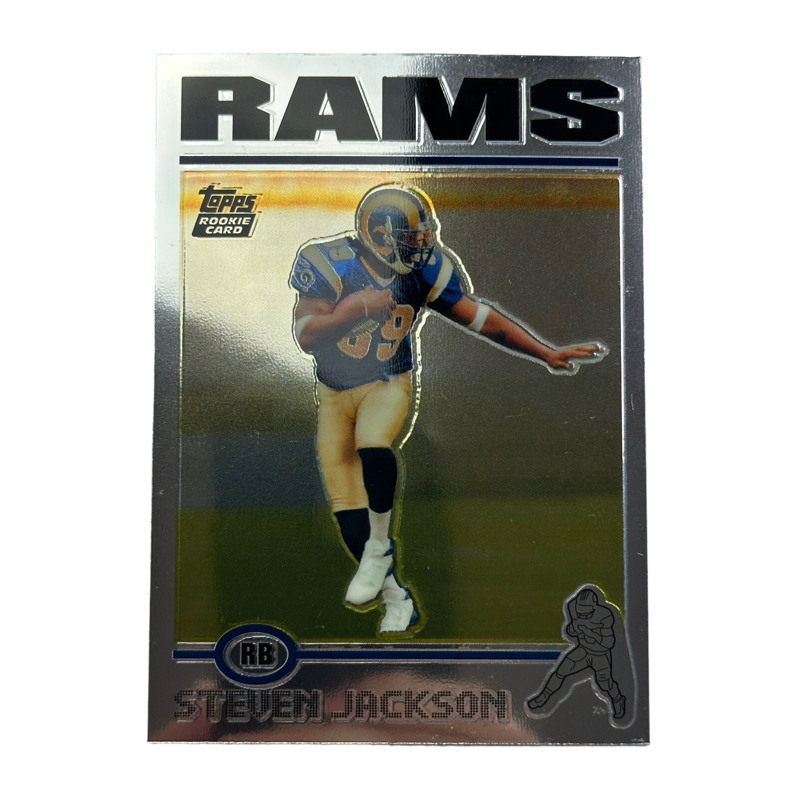 Steven Jackson St. Louis Rams 2010 Topps Chrome Reprint Rookie #39 ...