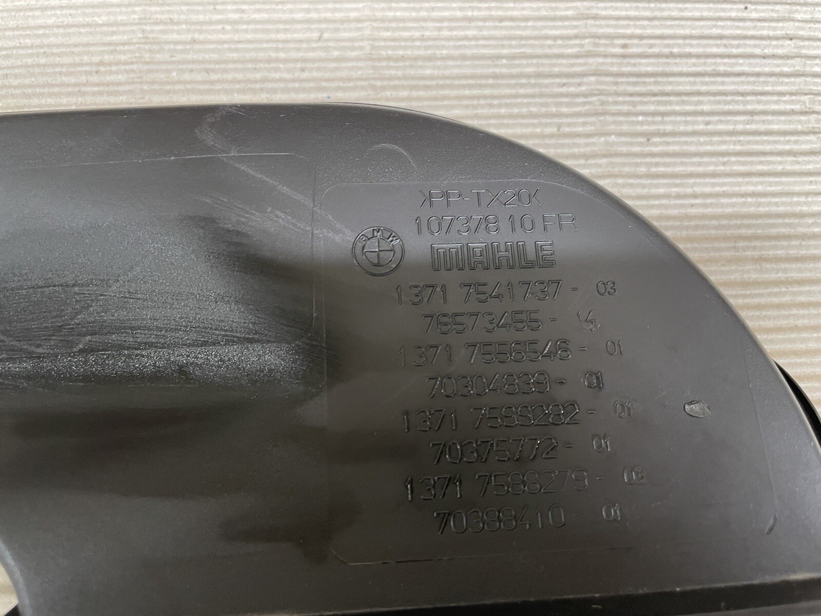 BMW N55 PETROL ENGINE FILTER CARTRIDGE INTAKE DUCT 13717599282 11-14 ...