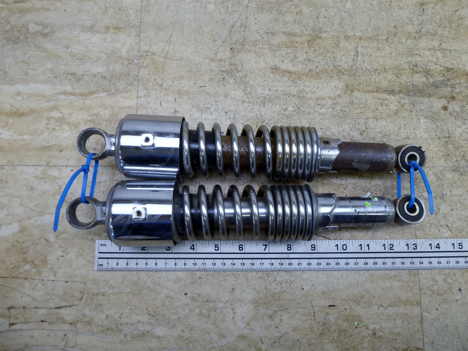 1973 Kawasaki S2 350 K294. rear shocks suspension #1 | eBay