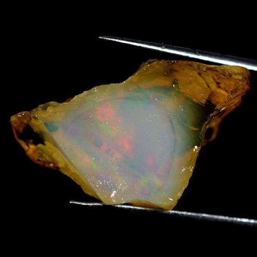 14.20 Cts 100% Natural Ethiopian Opal Play Of Color Rough Cabochon ...