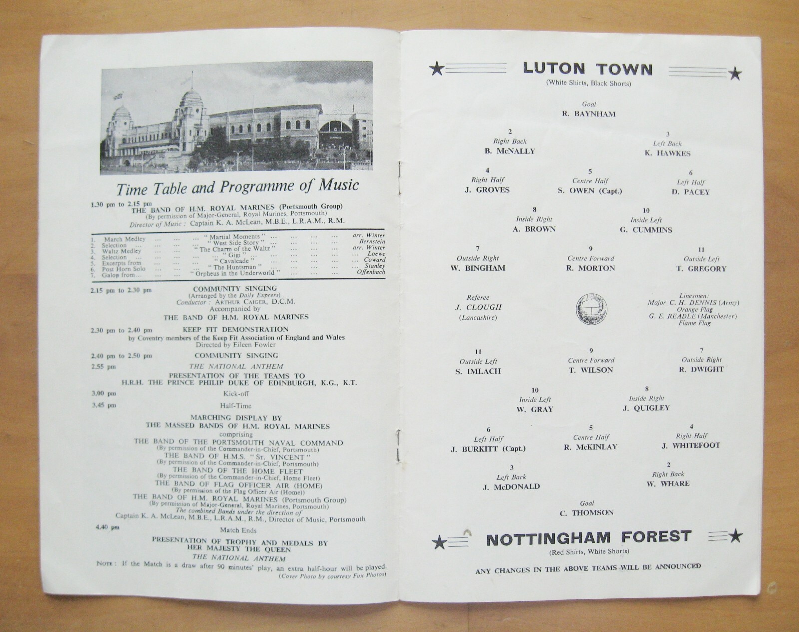 1959 FA Cup Final LUTON TOWN v NOTTINGHAM | Grelly UK