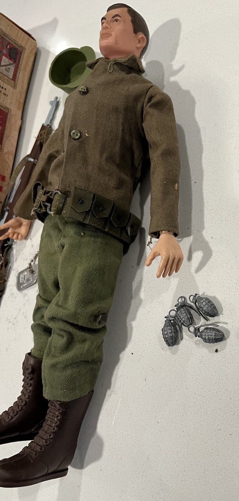 1964 Hasbro - G.I. Joe Action Soldier Figure #7500 in Original Box | eBay