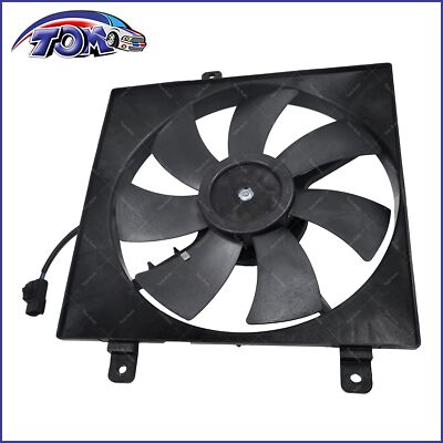 New A/C Condenser Cooling Fan Assembly Passenger Side RH For Toyota ...